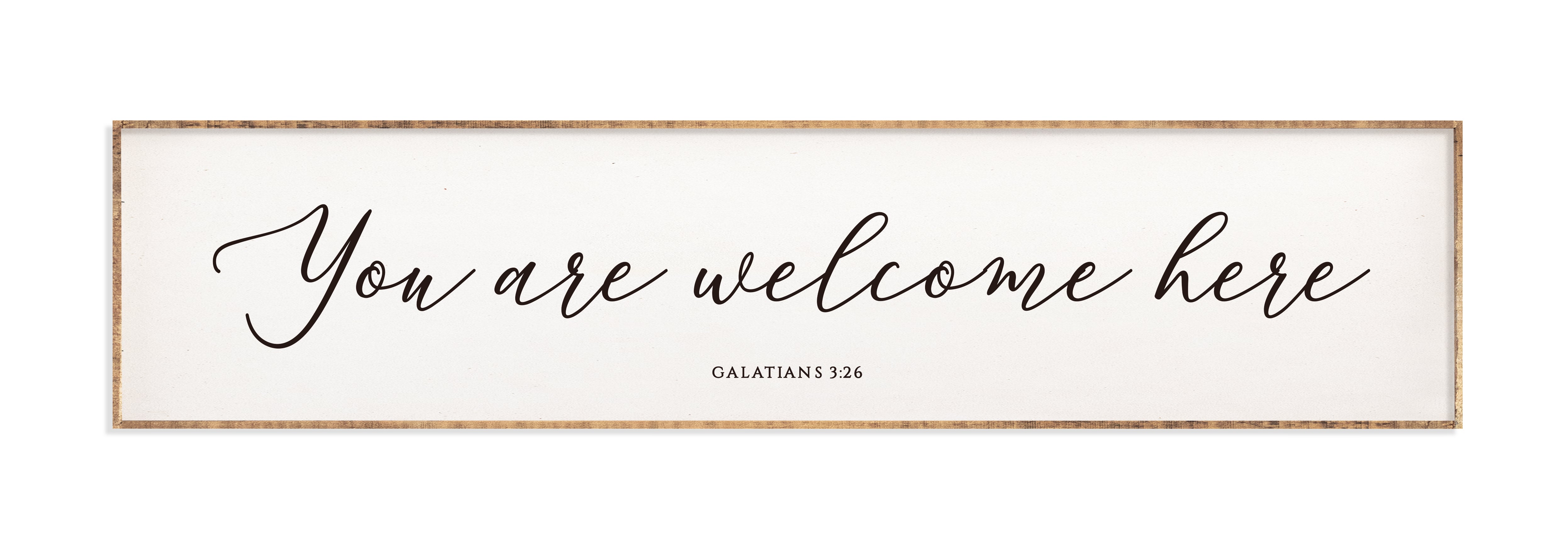 42 x 10" | You Are Welcome Here – Revelation Culture