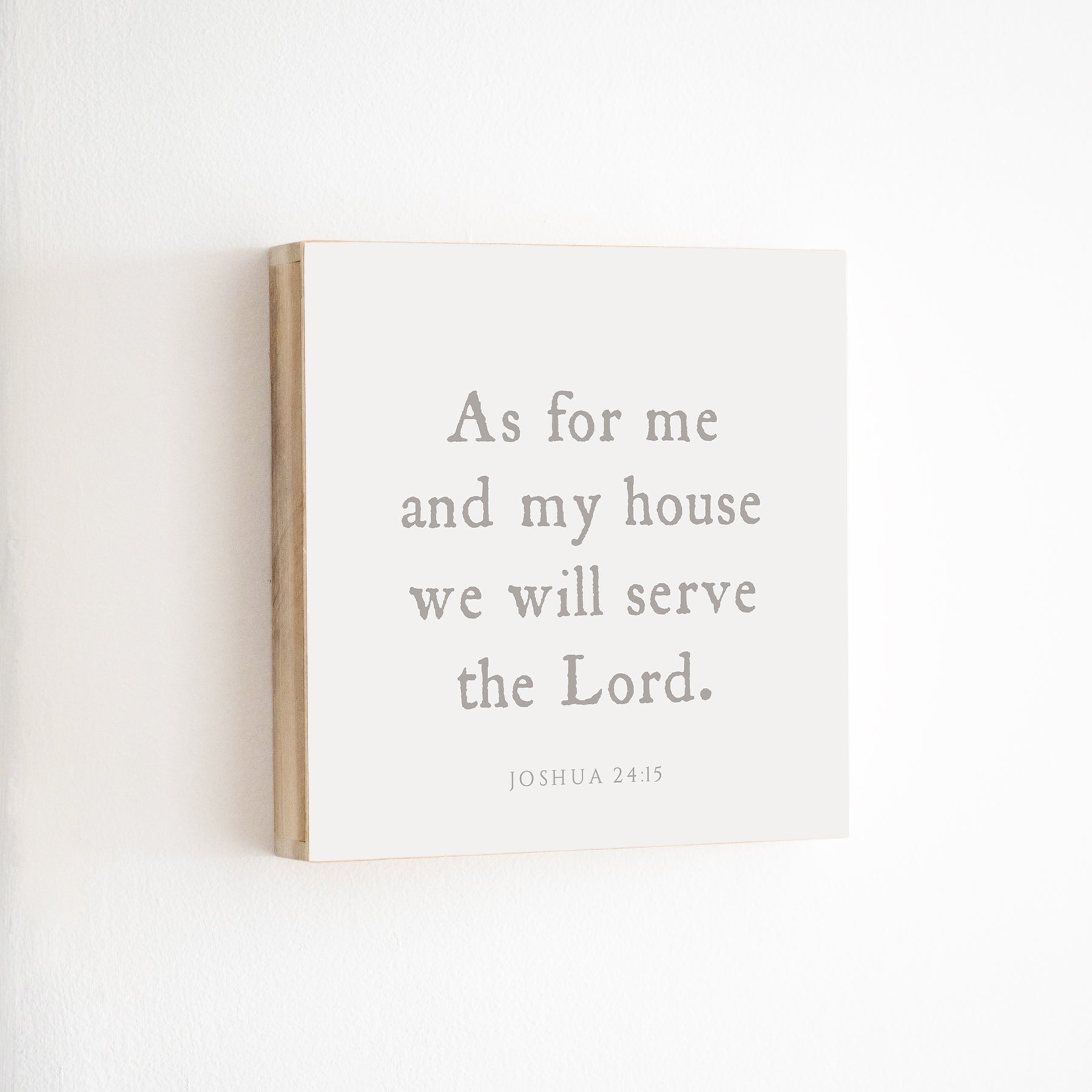 14 x 14" | BF | As For Me – Revelation Culture