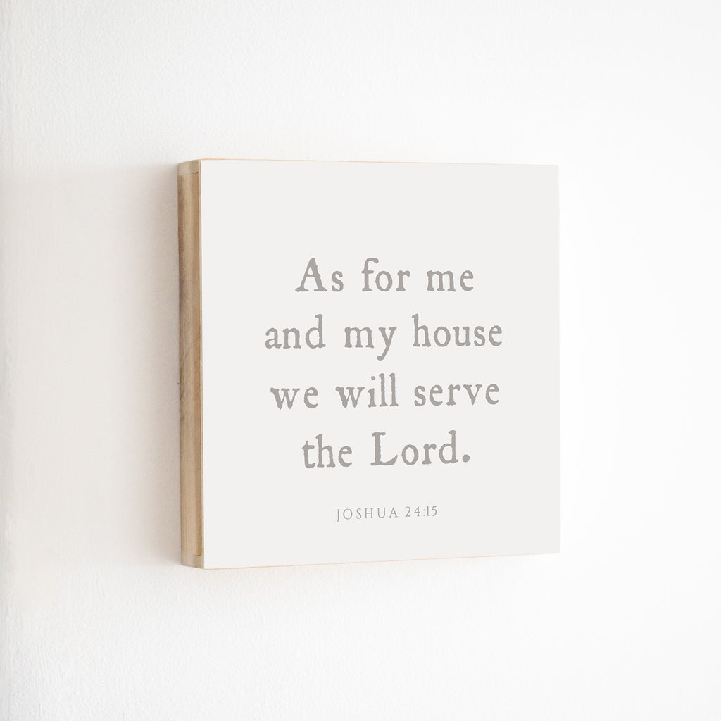 14 x 14" | BF | As For Me – Revelation Culture