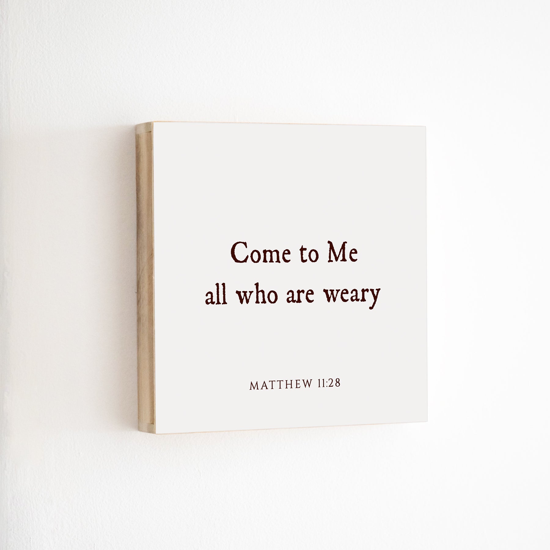 14 x 14" | BF | Come To Me – Revelation Culture