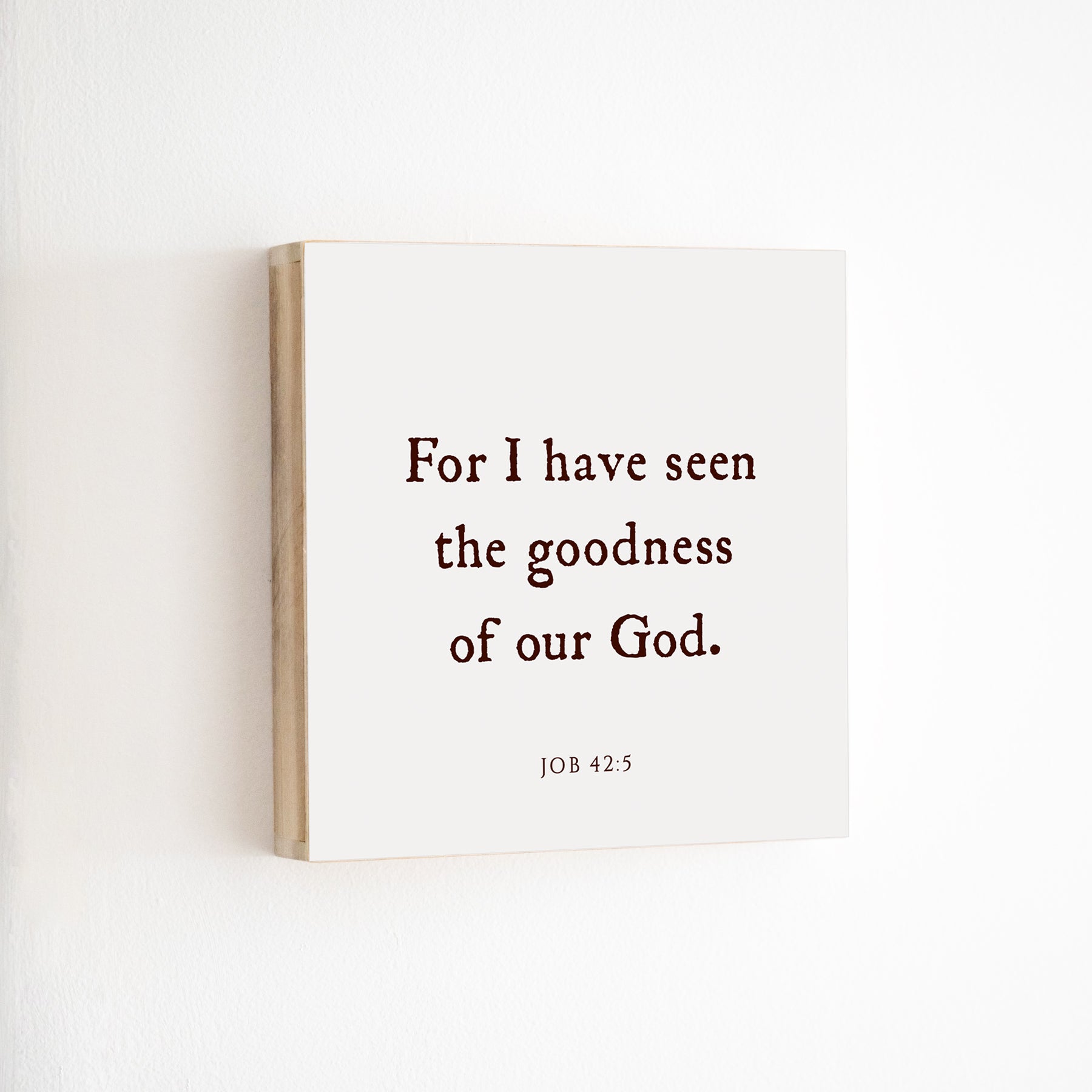 14 x 14" | BF | For I Have Seen – Revelation Culture