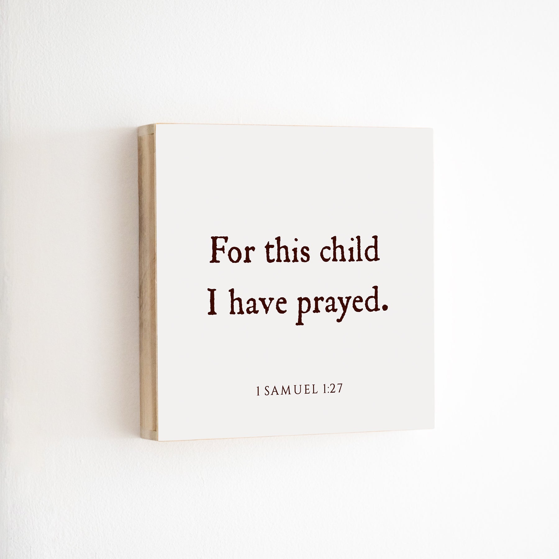 14 x 14" | BF | For This Child – Revelation Culture