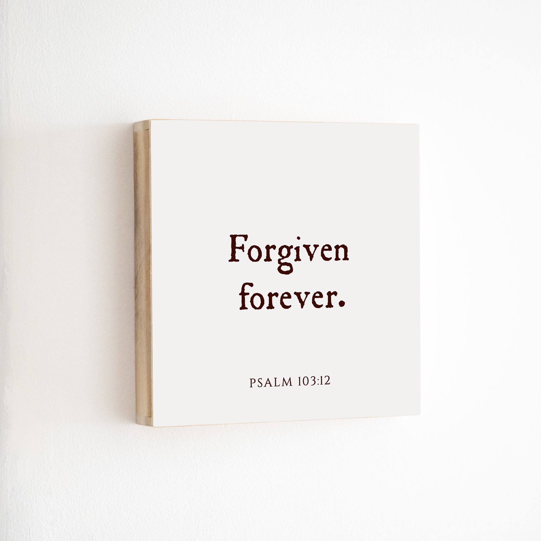 14 x 14" | BF | Forgiven Forever – Revelation Culture