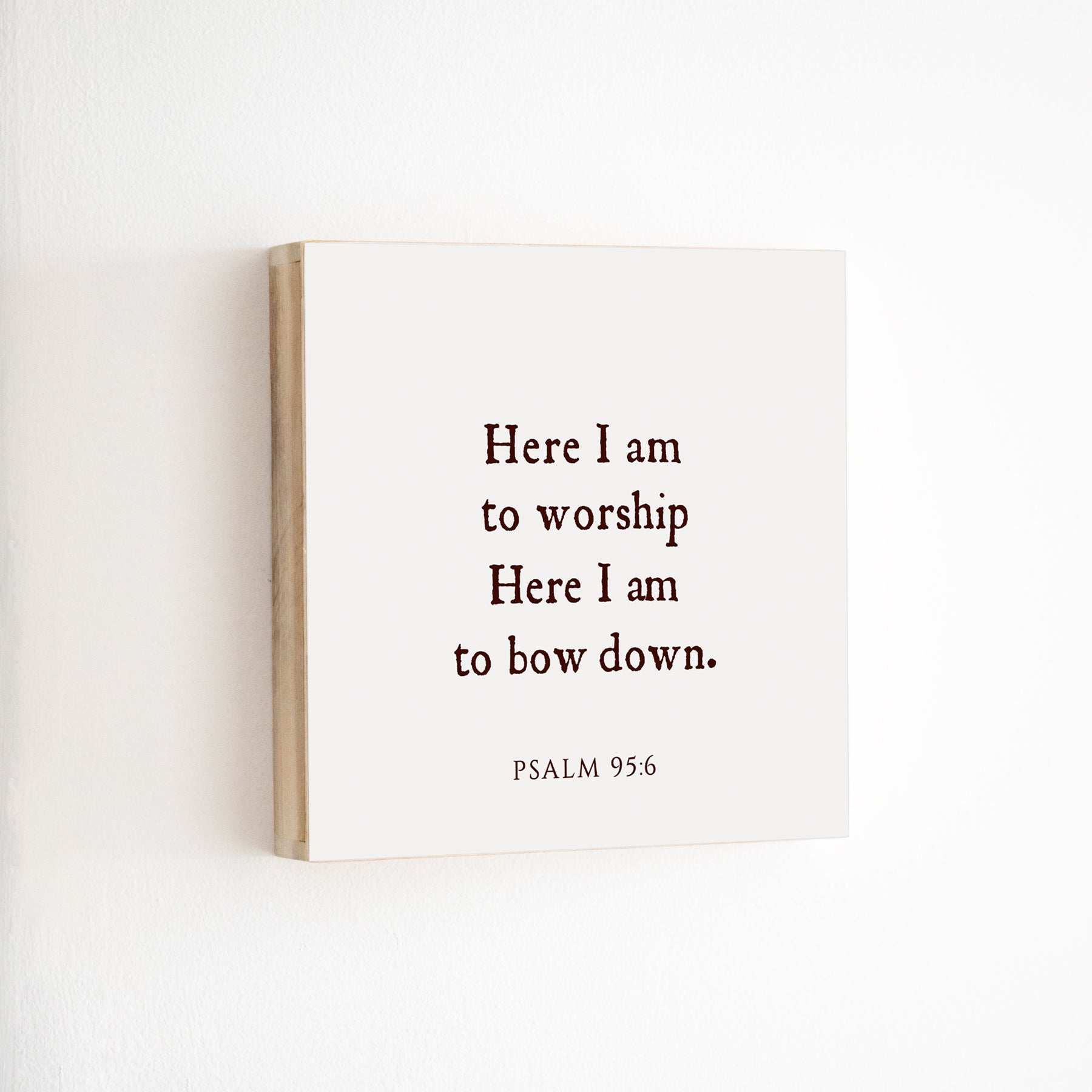 14 x 14" | BF | Here I Am – Revelation Culture