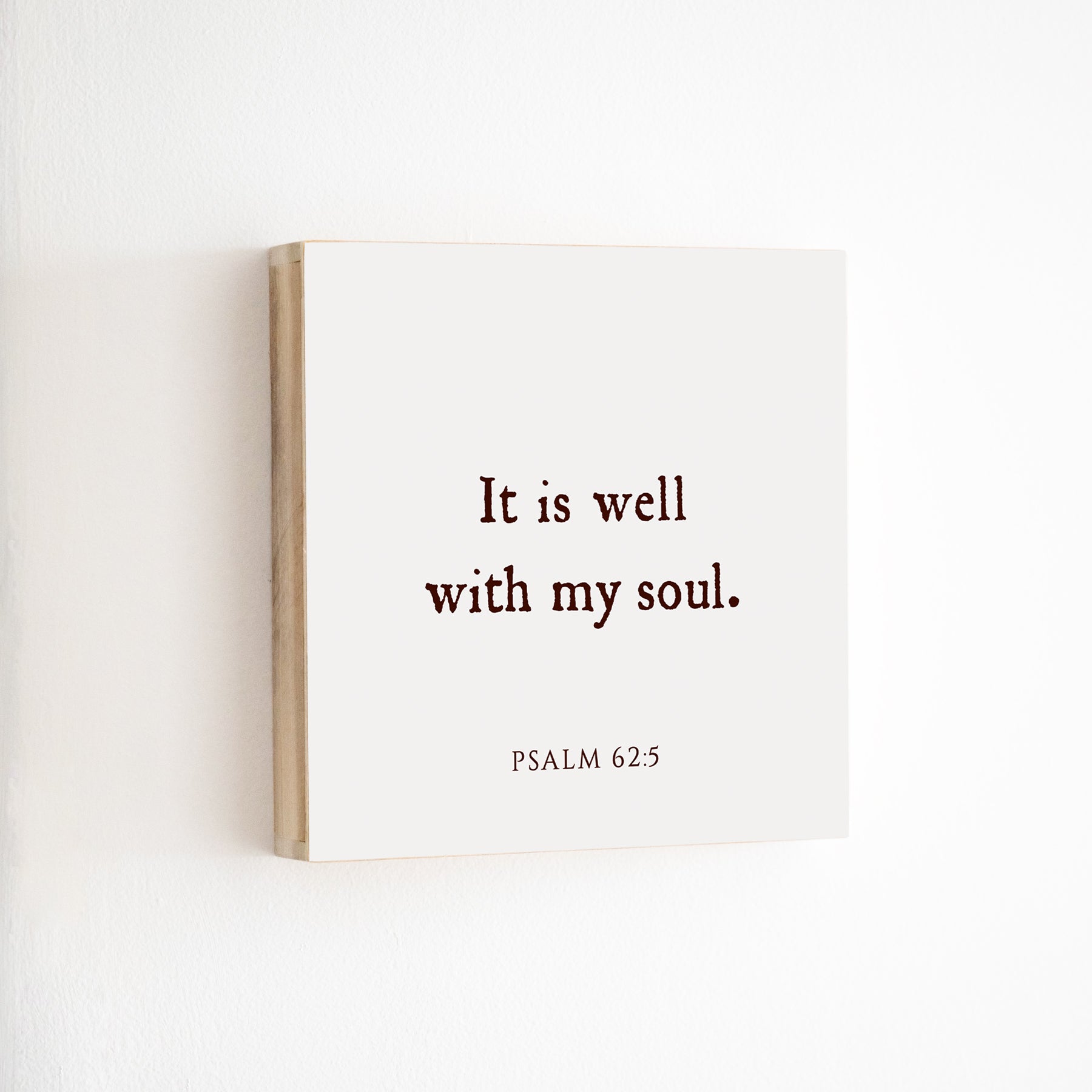 14 x 14" | BF | It Is Well – Revelation Culture