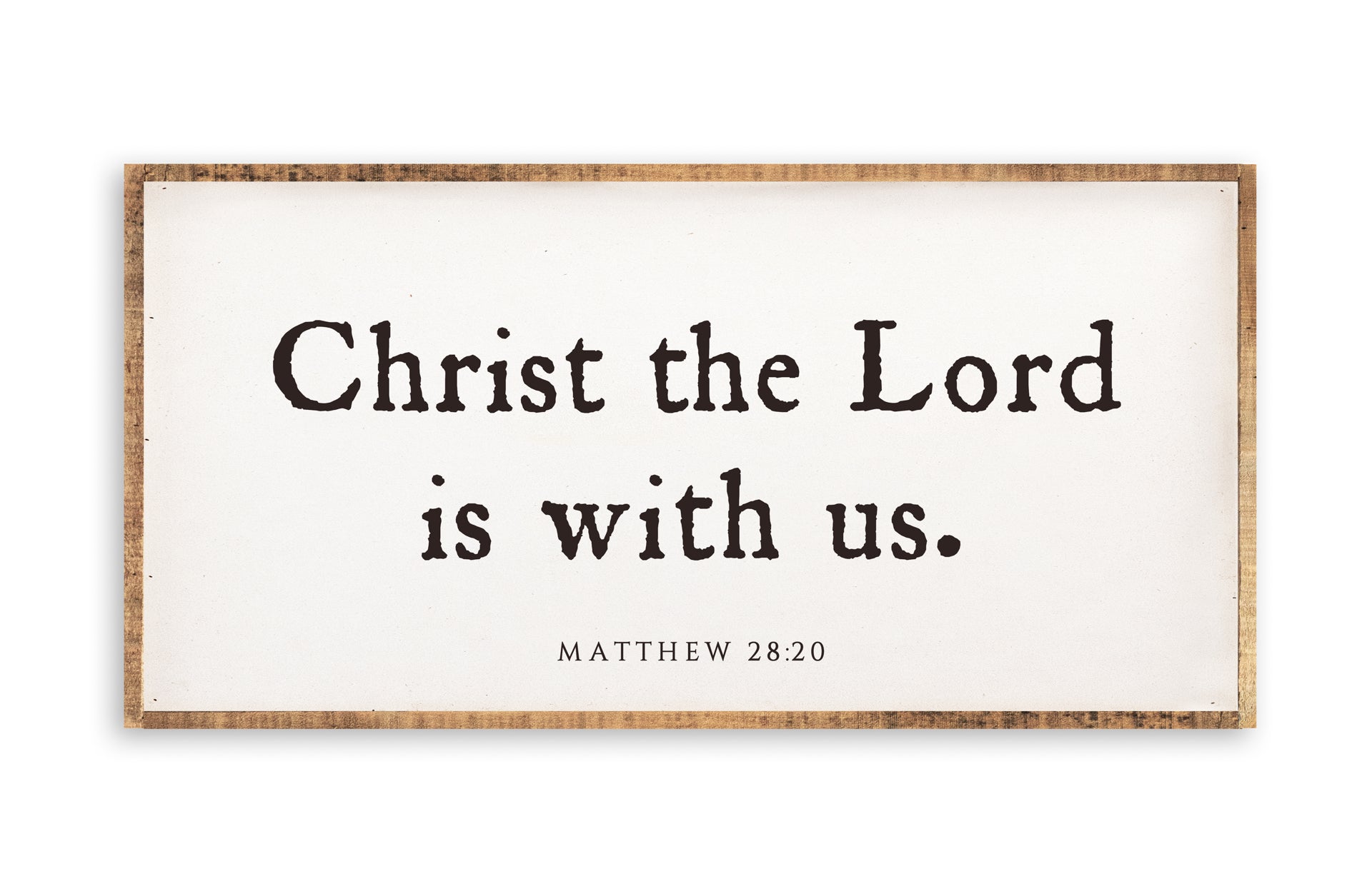 Christ the Lord is with us – Revelation Culture