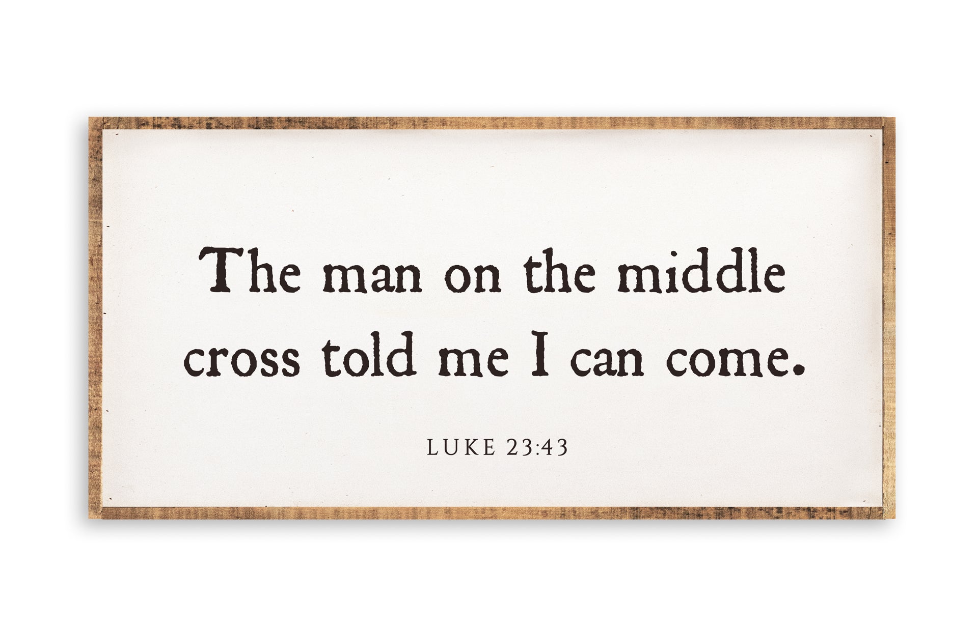 The man on the middle cross told me I can come – Revelation Culture