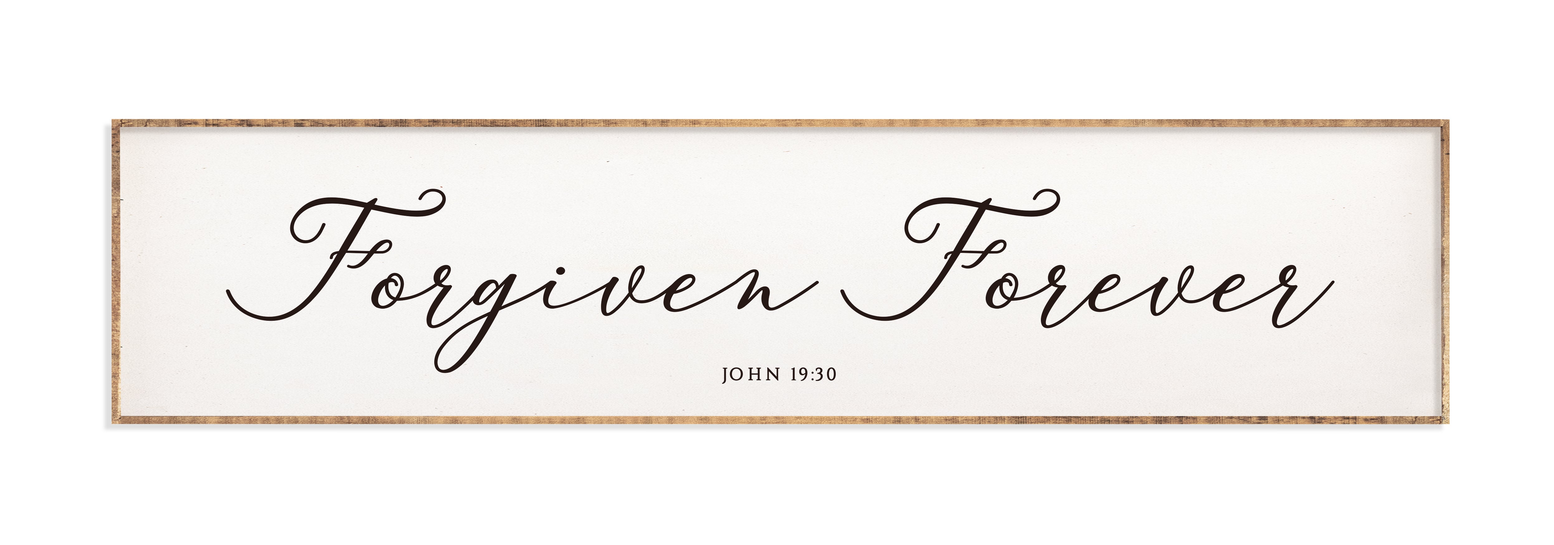 42 x 10" | Forgiven Forever – Revelation Culture