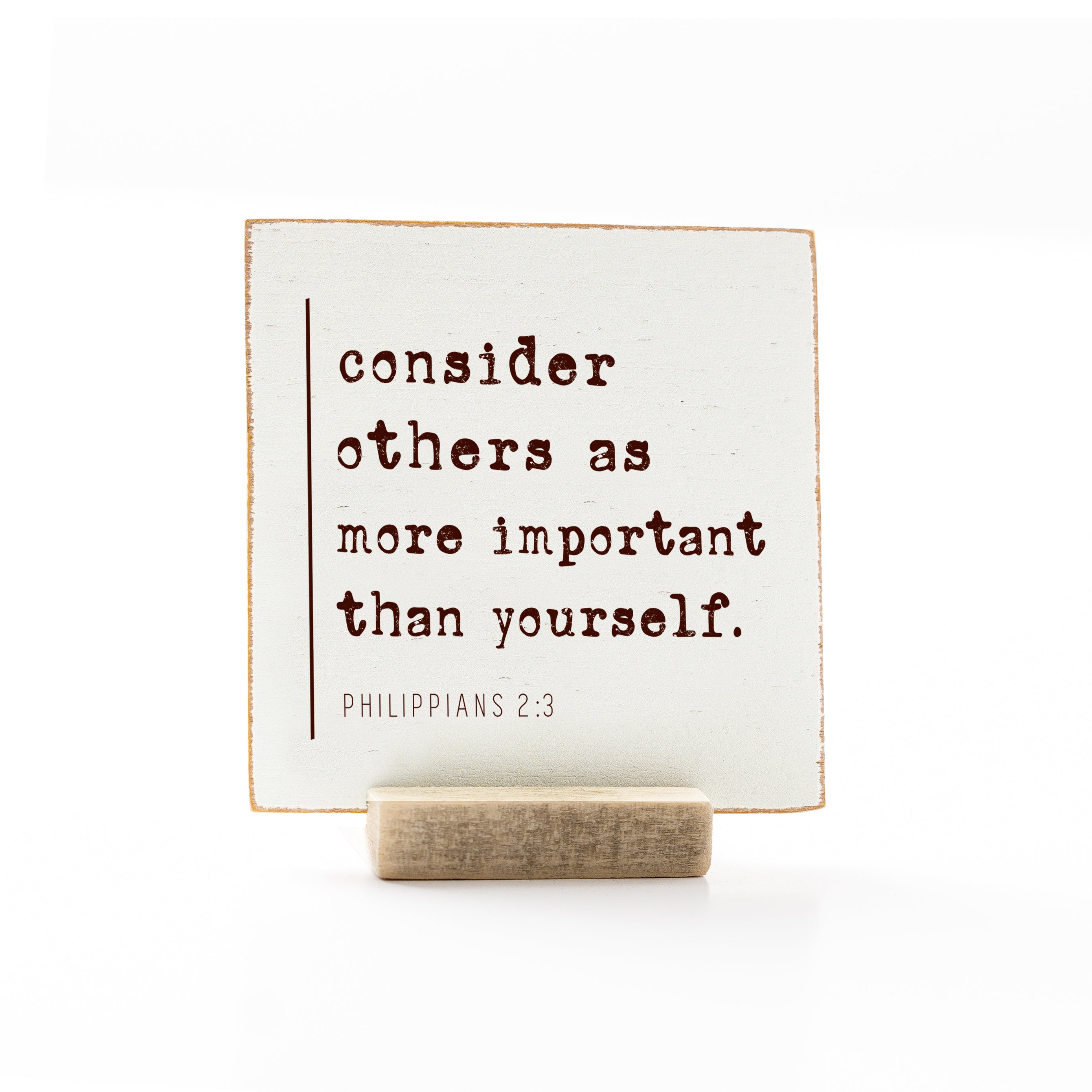 4 x 4" | Signature | Consider Others – Revelation Culture