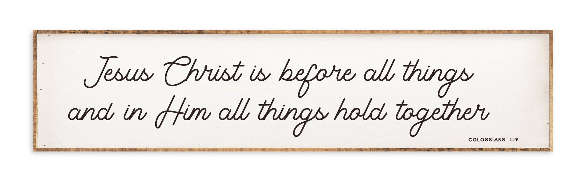 Jesus Christ is before all – Revelation Culture