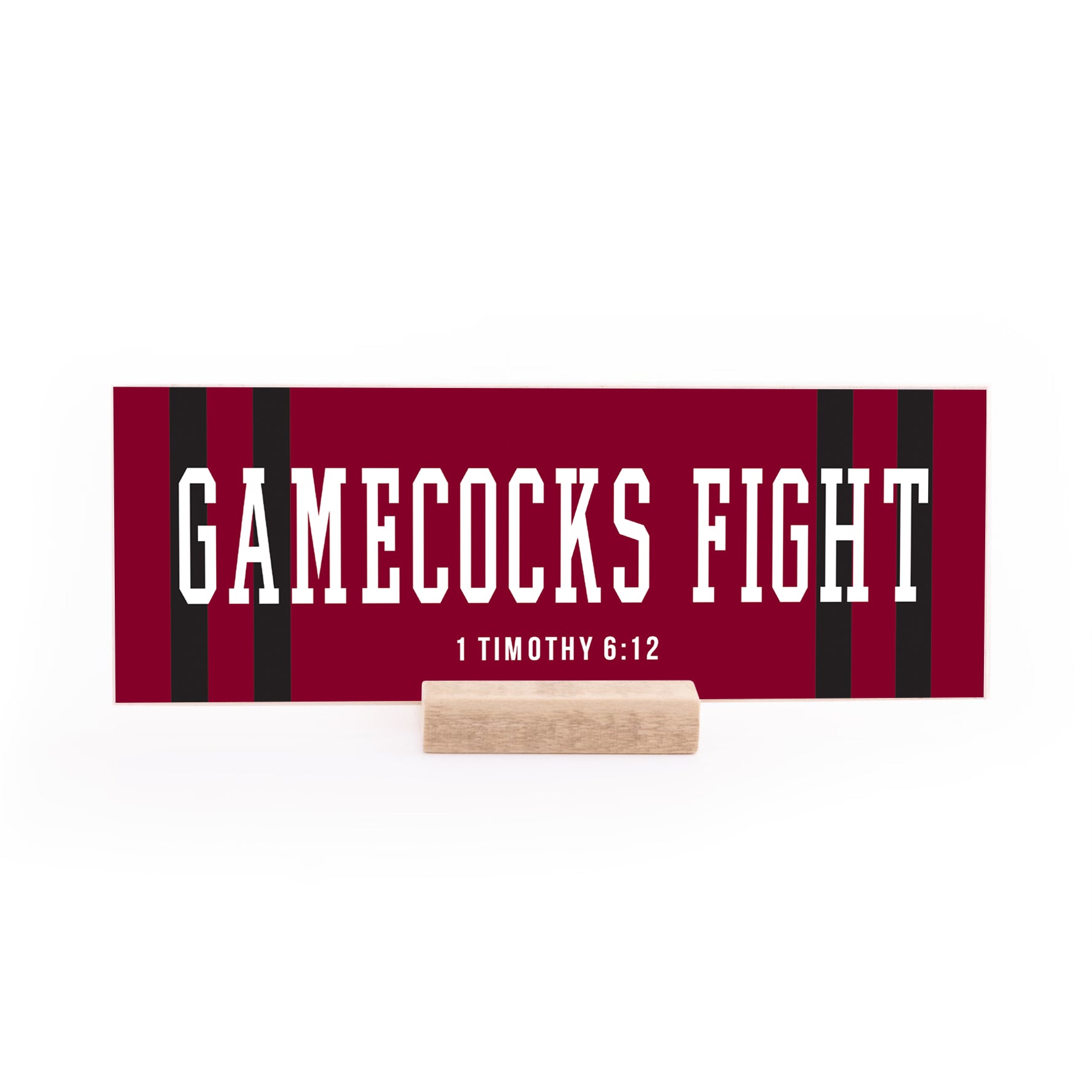 7.5 x 2.75" | Spirit | Gamecocks Fight – Revelation Culture